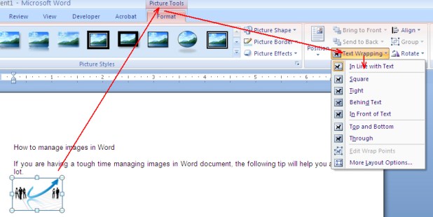 How to manage images in Word | MS Word Know How