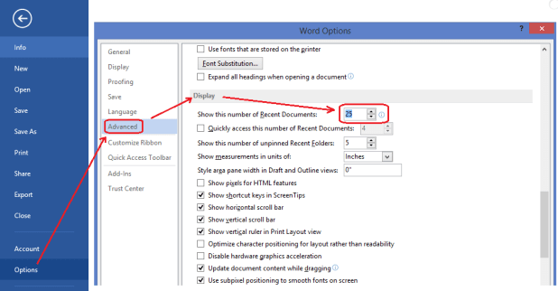 How to remove recent documents in Word | MS Word Know How